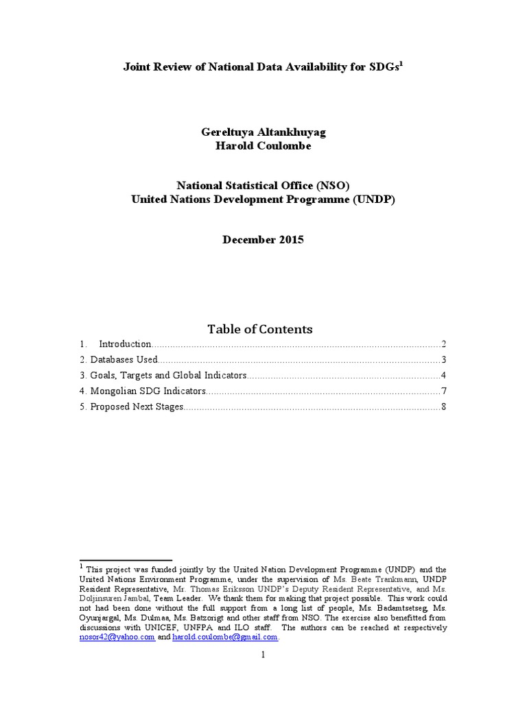 Mongoloan SGD Index | PDF