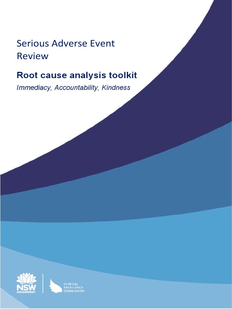 NSW Serious Adverse Event Review Toolkit | PDF | Caregiver | Causality
