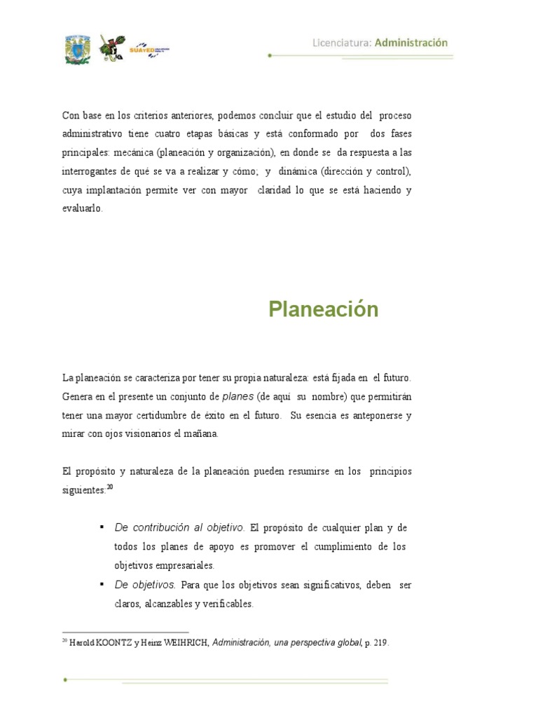 Planeación UNAM | PDF
