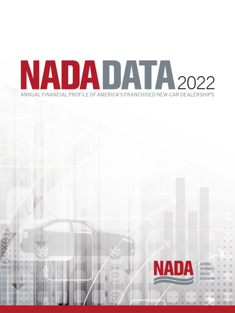 NADA Data 2022 | PDF
