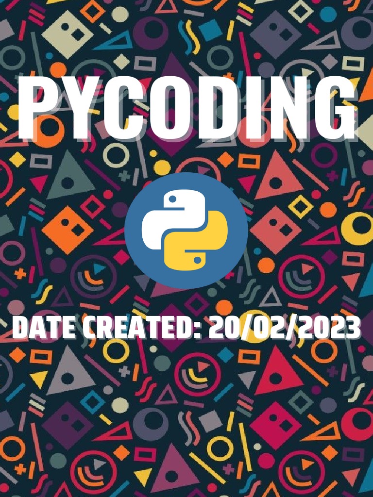 Python Coding Download Free Pdf Class Computer Programming Method Computer Programming