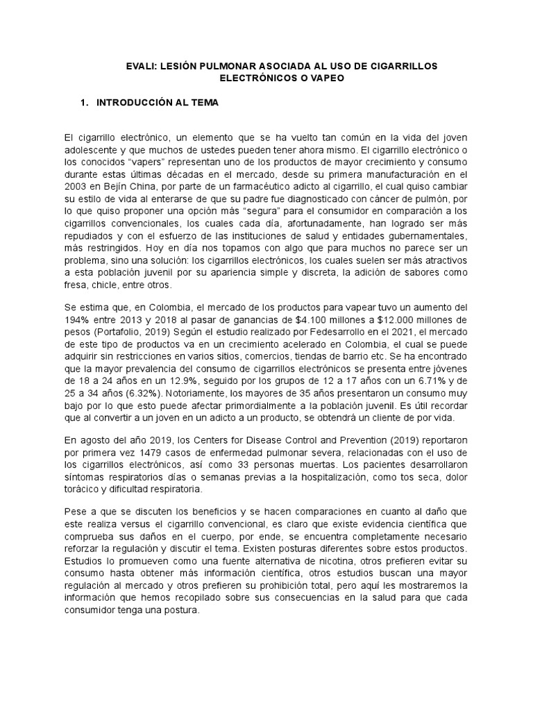 EVALI | PDF