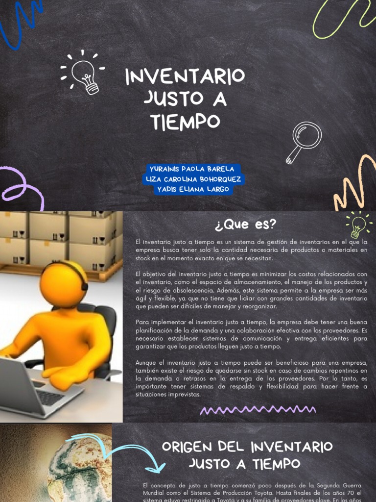 Sistema de Inventario Justo A Tiempo | PDF | Lean Manufacturing ...