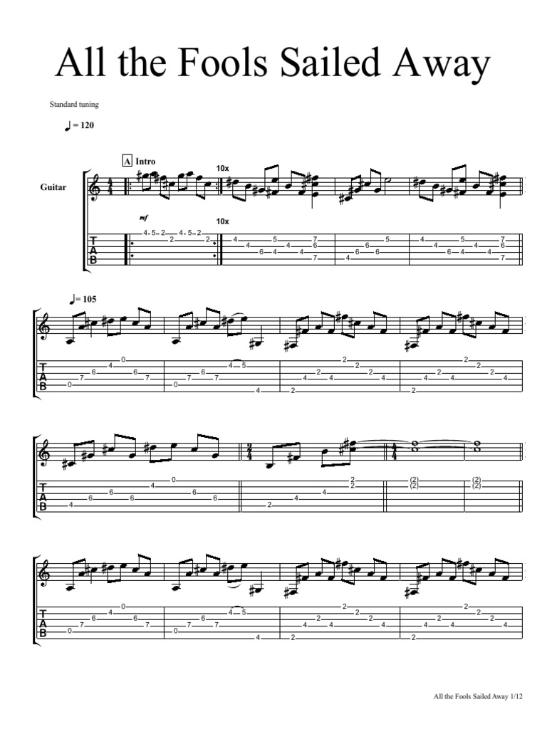 All the Fools Sailed Away | PDF