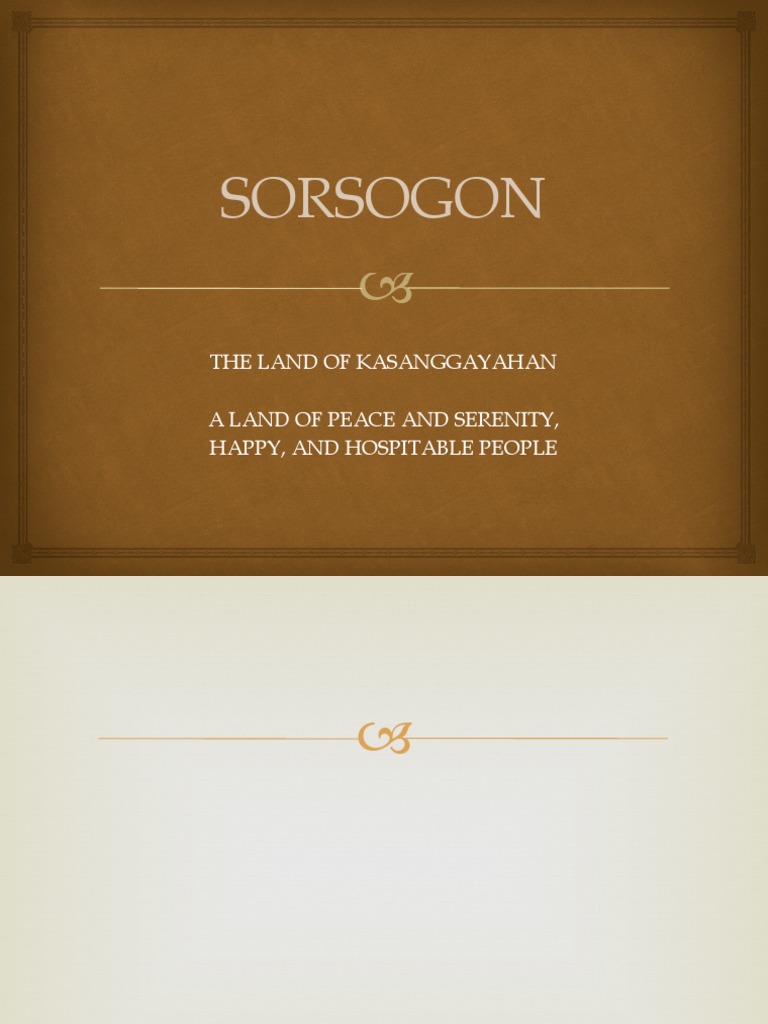 SORSOGON POWERPOINT | PDF