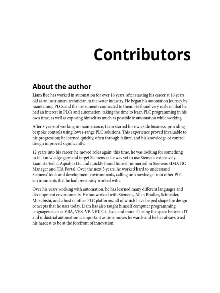 Plc And Hmi Development With Siemens Tia Portal Poweren Ir 5 6 Pdf