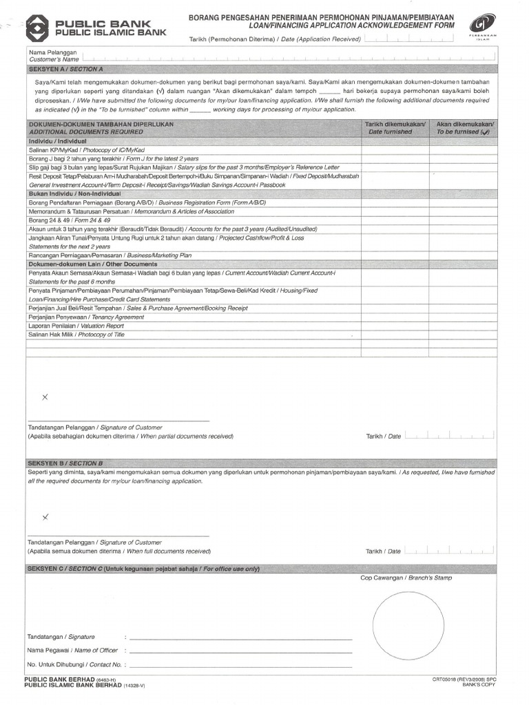 New Application Form - Individual | PDF