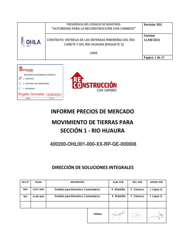 Ohl001 000 XX RP Ge 000008 R01 | PDF