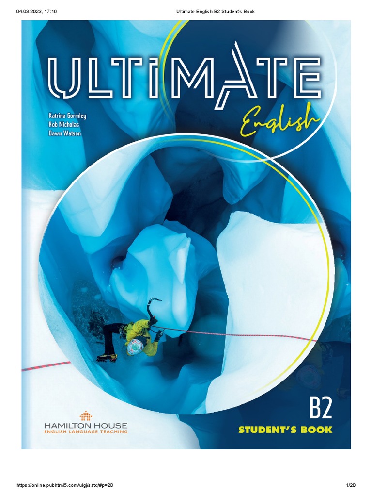 Ultimate English B2 Student's Book | PDF