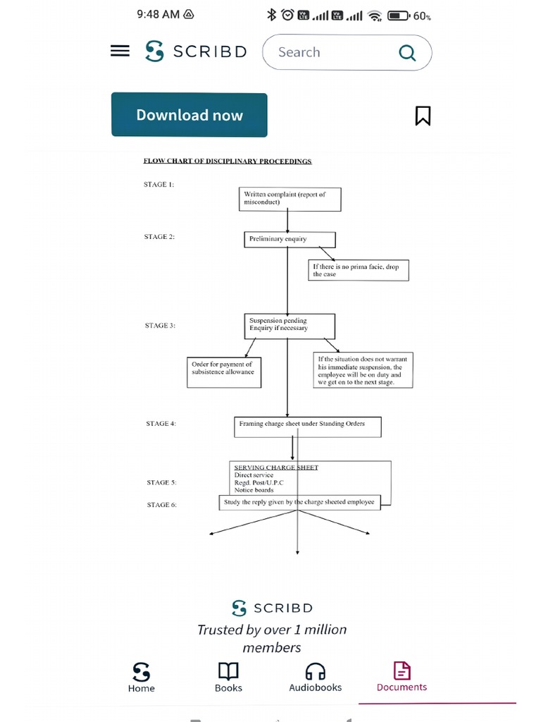 Flowchart Disciplinary Proceedings | PDF