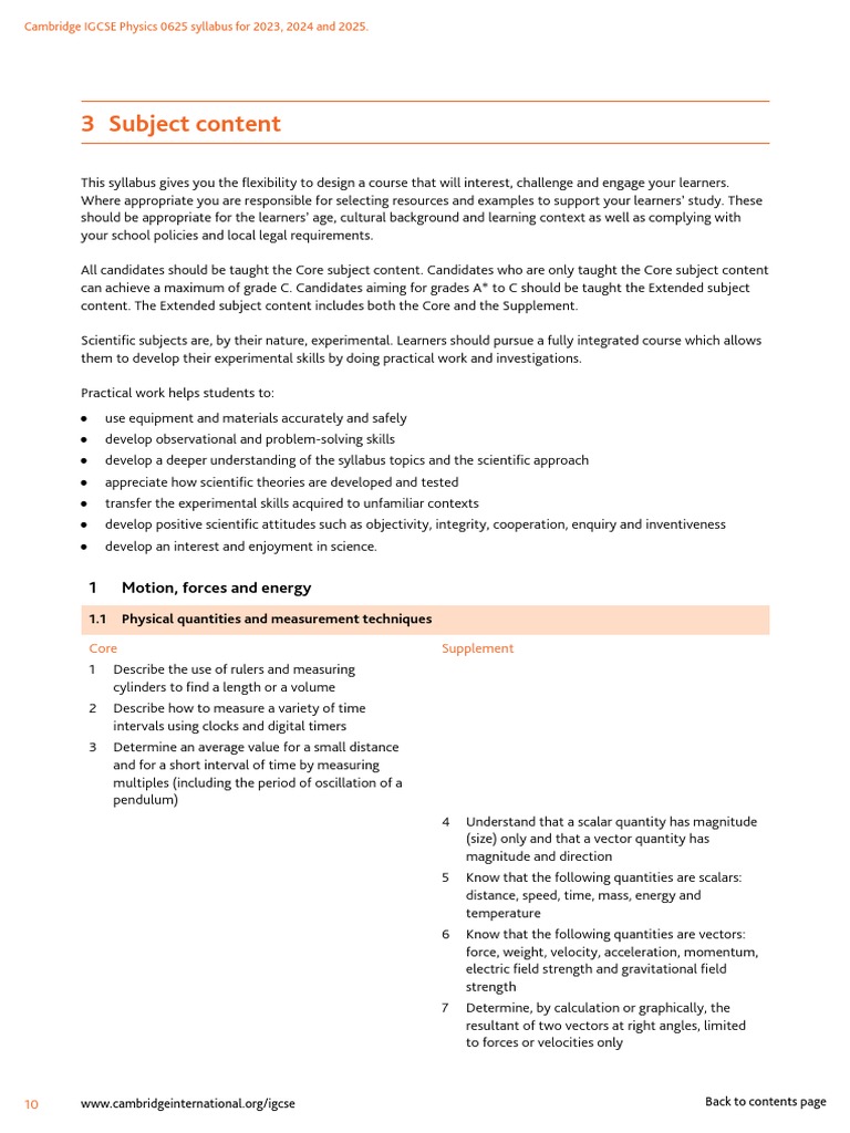 2023 2025 Syllabus | PDF | Gases | Waves