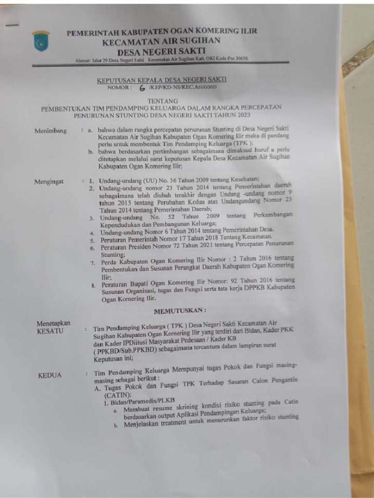 SK Stunting 2023-WPS Office - Compressed | PDF