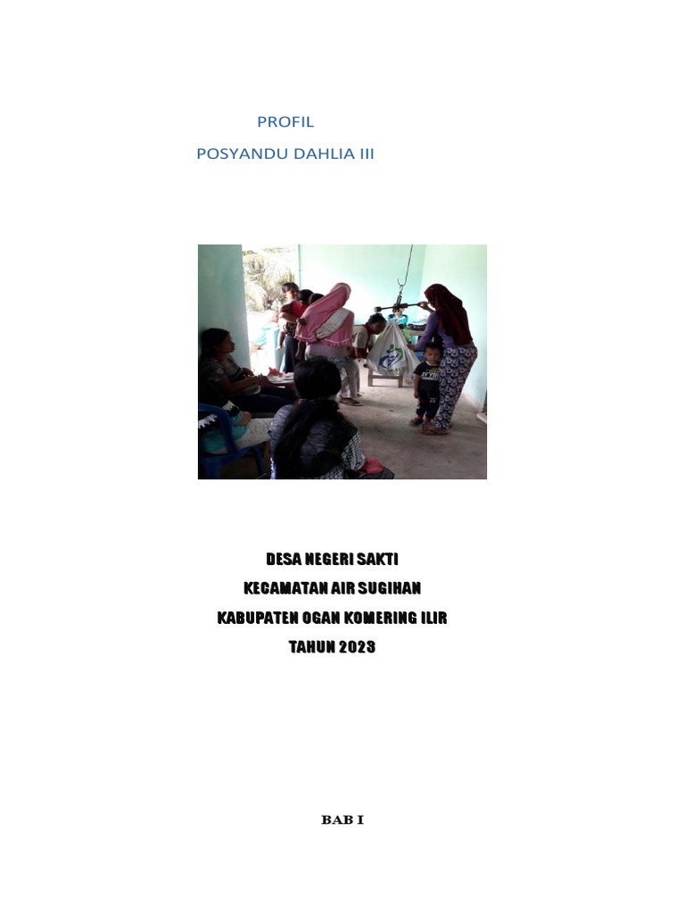 Profil Posyandu Dahlia III 2023 | PDF