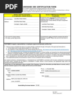 End Use-End User Certificate Blank | PDF | Business | Finance & Money ...