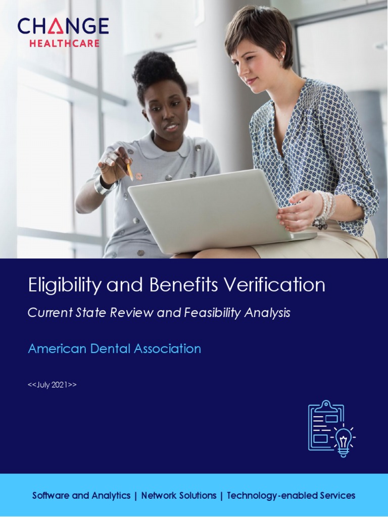Eligibility and Benefits Verification | PDF | Health Insurance Portability And Accountability ...