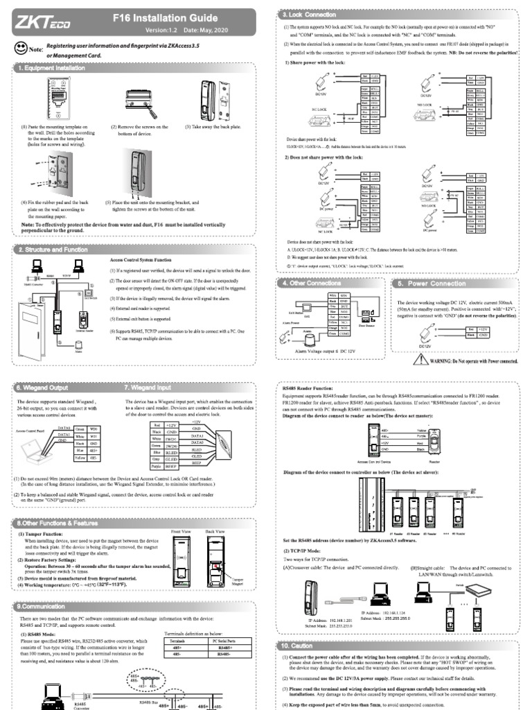 f16 User Manual | PDF