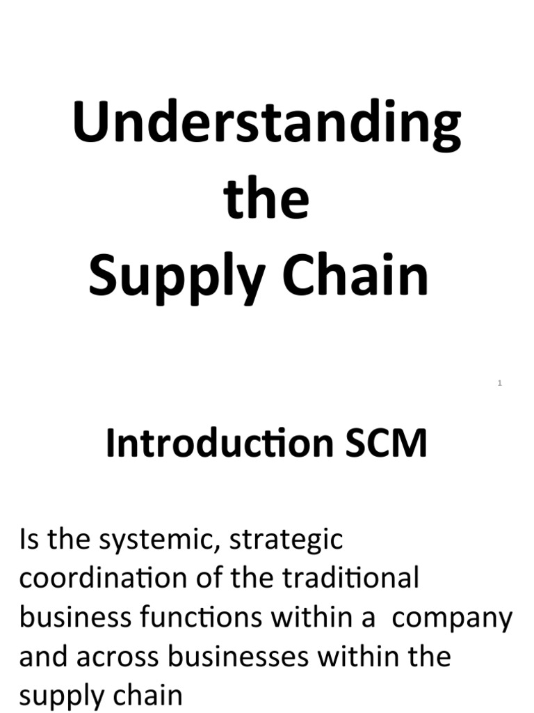 Supply Chain Management (main) | PDF | Supply Chain Management | Supply Chain