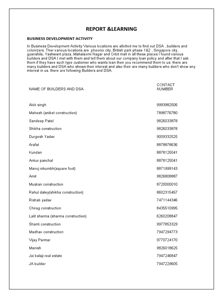 Shivam Internship Report | PDF