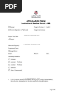 Example of Properly Completed Irb Application For Survey Research | PDF | Consent ...