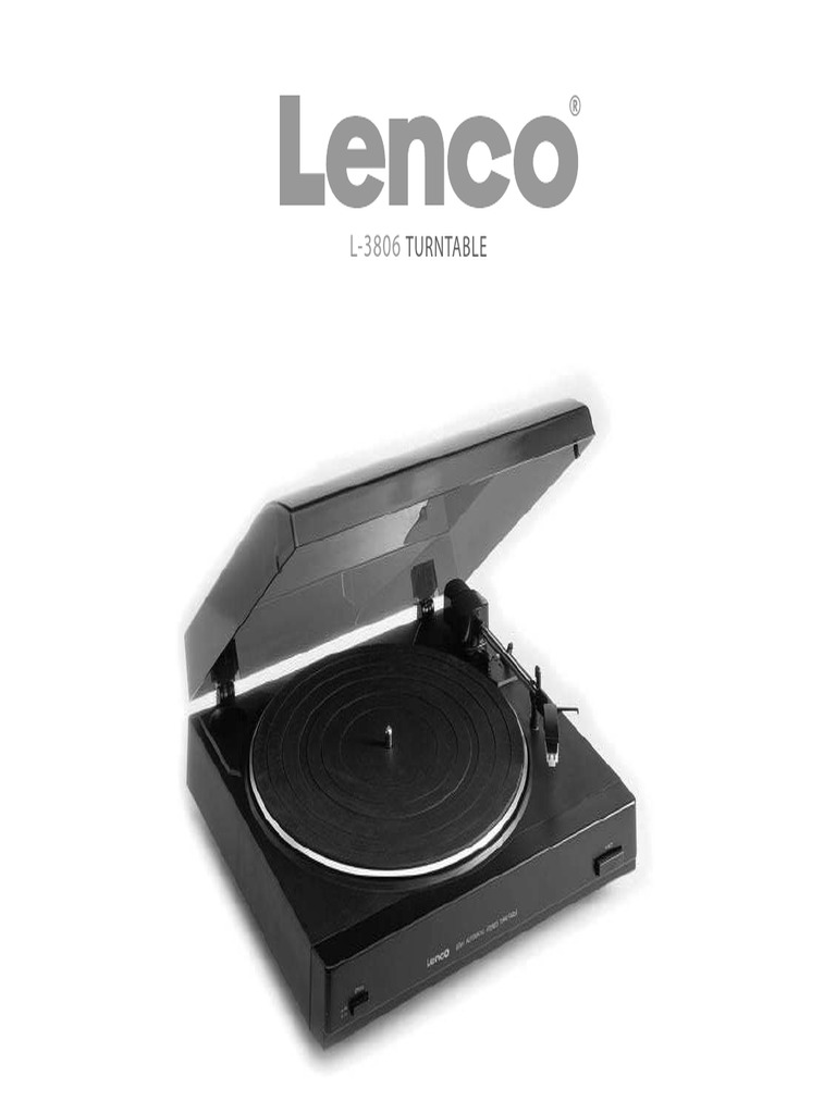 L-3806 Turntable Overview | PDF