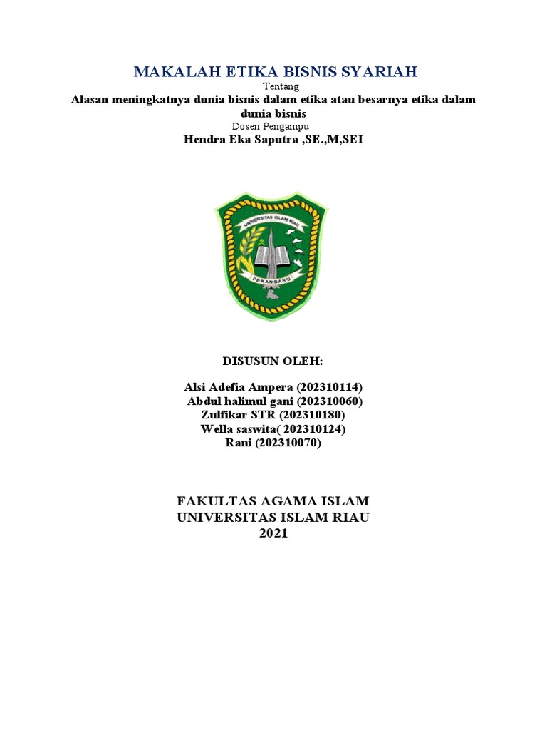 Kelompok 6 Ebs | PDF | Bisnis | Pengelolaan Keuangan & Uang