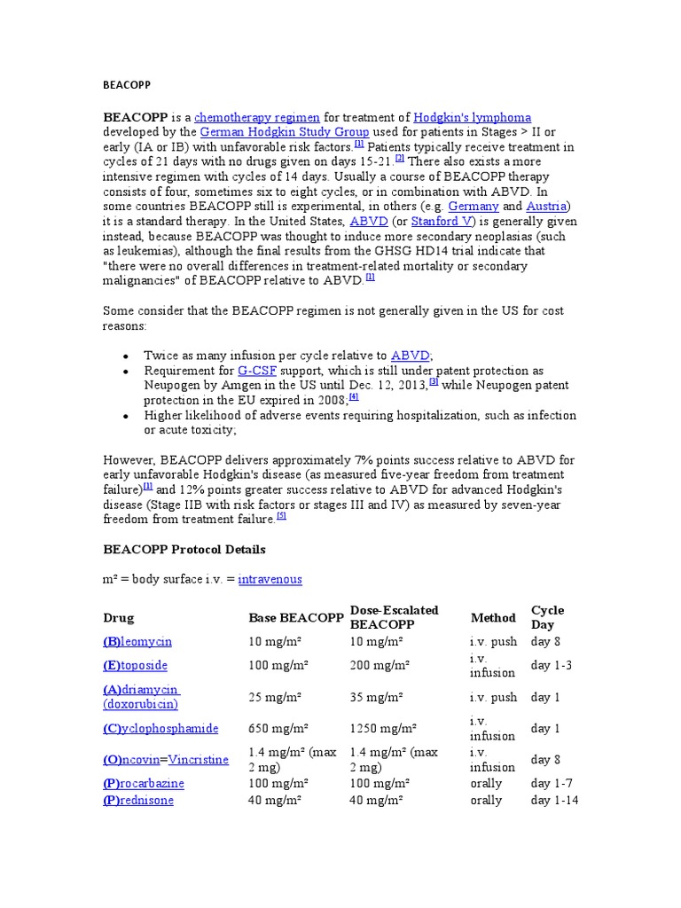 BEACOPP | PDF