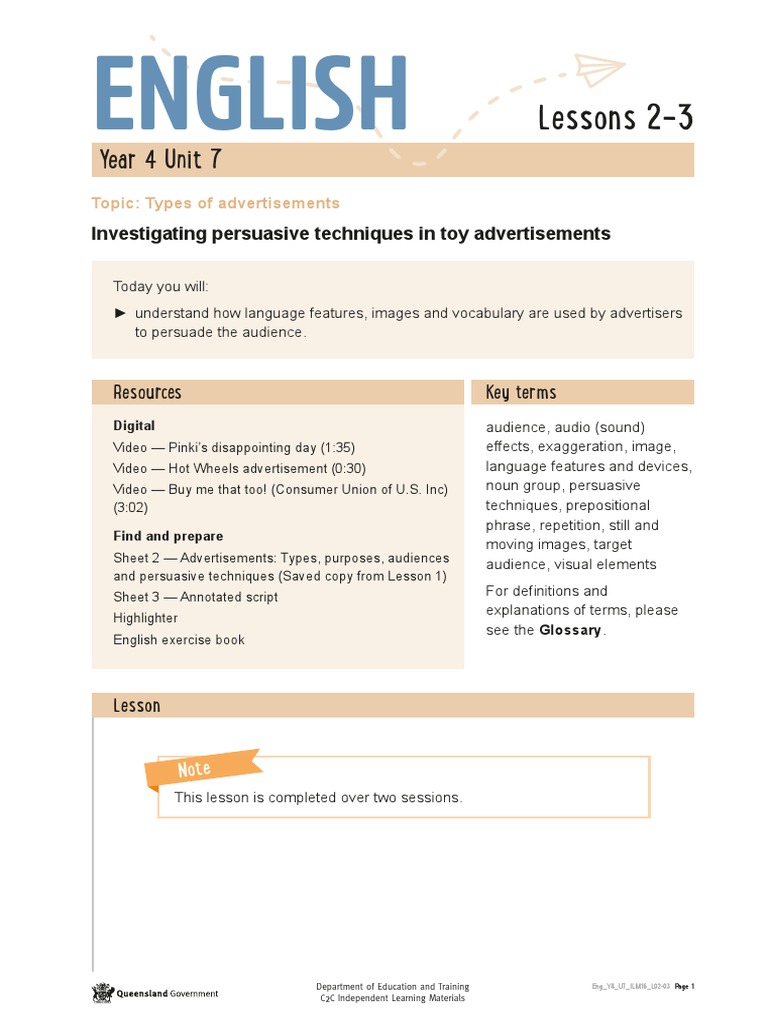 Eng_Y4_U7_ILM16_L02-03 | PDF