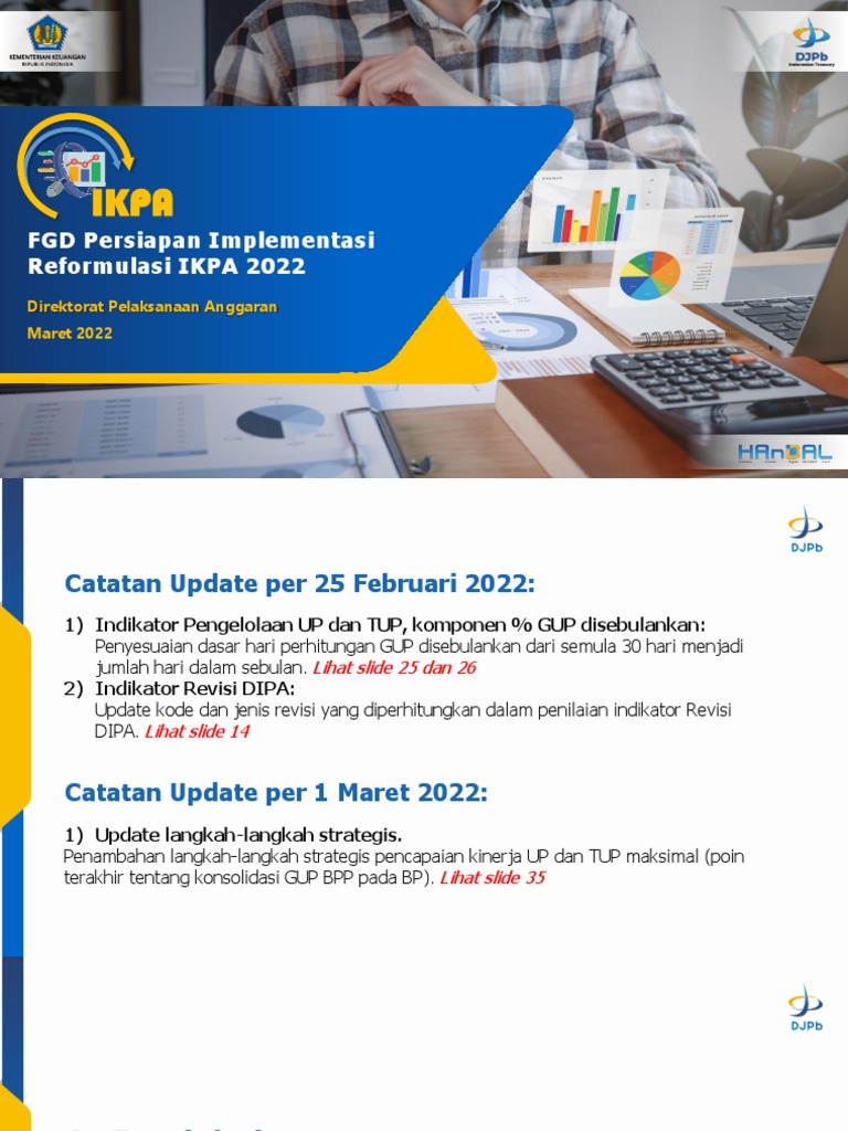 Materi FGD Reformulasi IKPA 2022 PDF | PDF