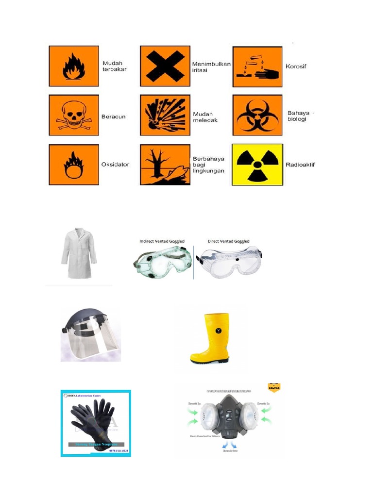 Alat Keselamatan Labolatorium Kimia | PDF