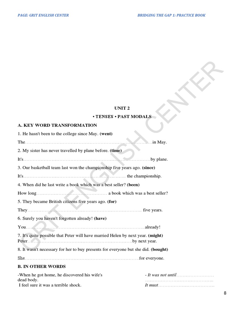 Unit 2 - Practice | PDF | Linguistics