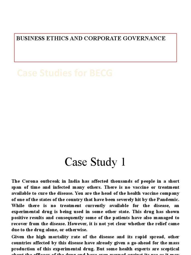 BECG Case Studies | PDF | Business | Social Science