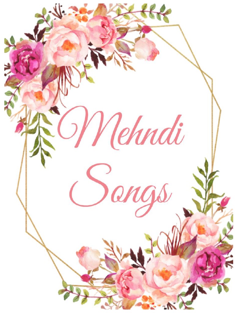 Mehndi Songs Book.pdf.PDF | PDF