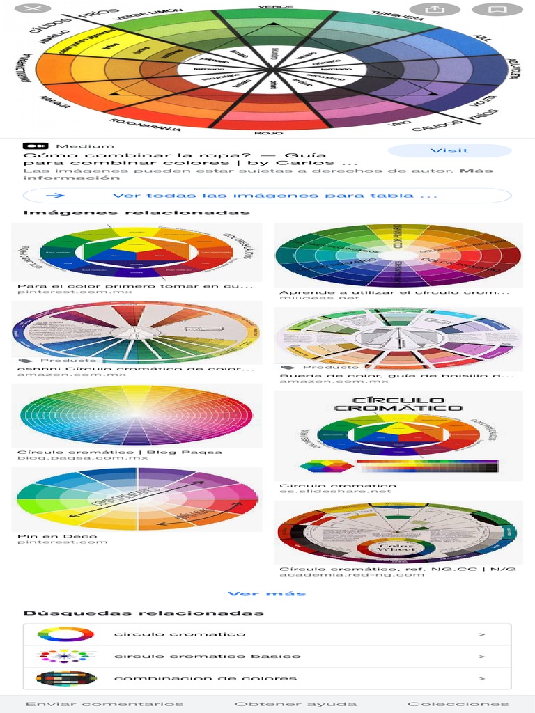 Tabla Monocromatica - Buscar Con Google | PDF | Color | Percepción visual