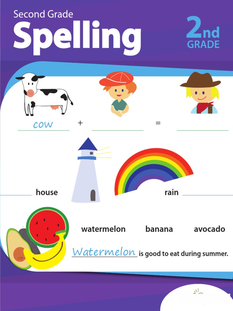 Second Grade Spelling Workbook | PDF