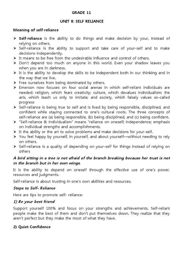 Grade 11 | PDF | Self Esteem | Self Awareness