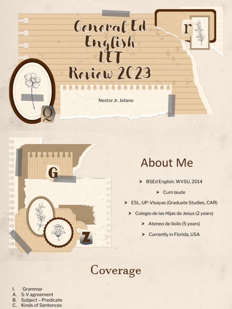 Gen Ed English | PDF