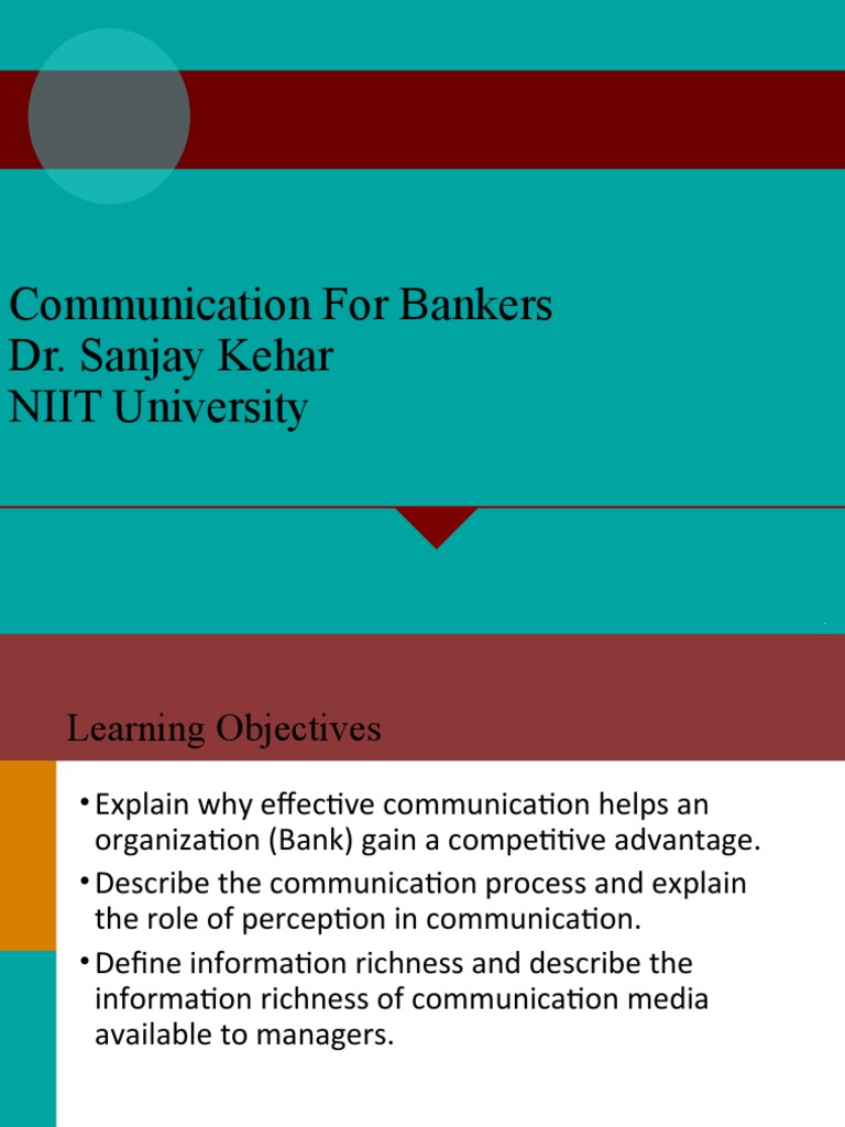 Communication Skills - Dr. Sanjay Kehar | PDF | Communication ...