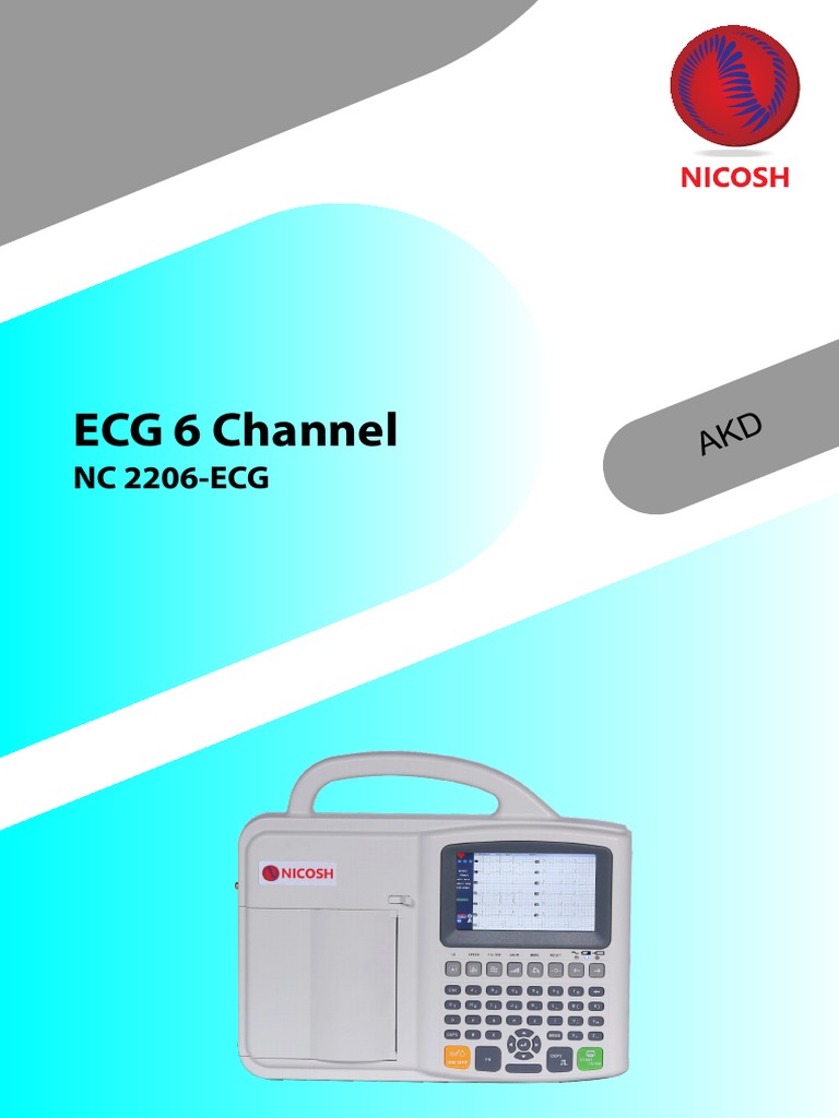 Mesin EKG 6 Channel NC 2206-ECG | PDF