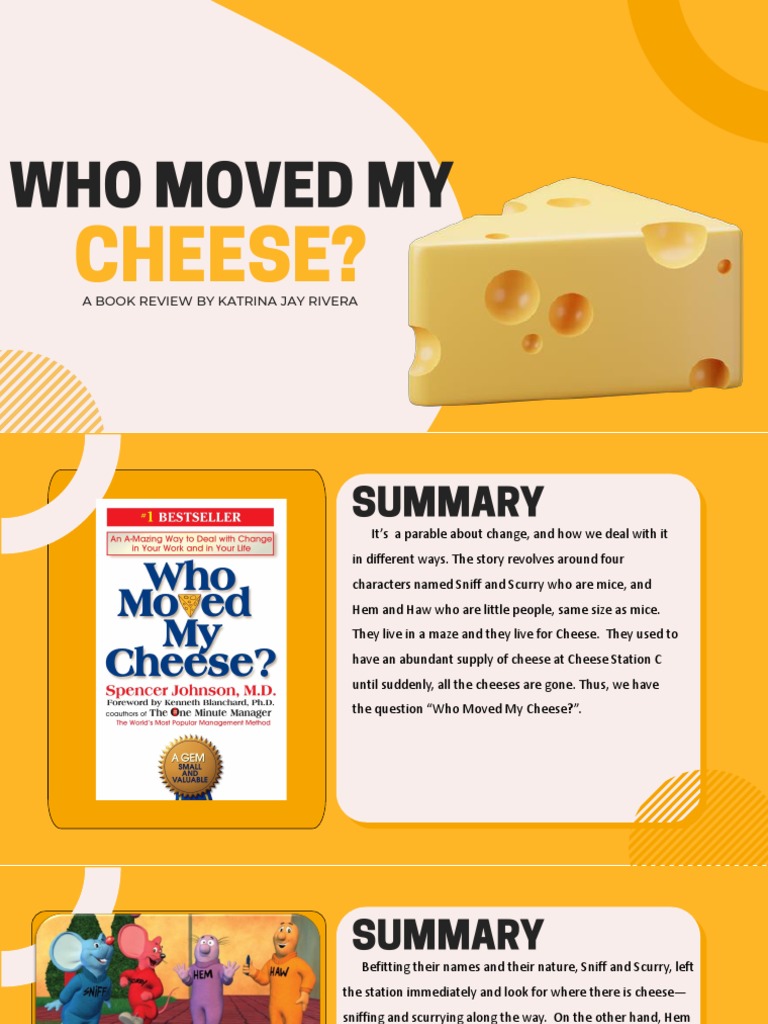 Who Moved My Cheese - Book Review by Rivera - PPT | PDF