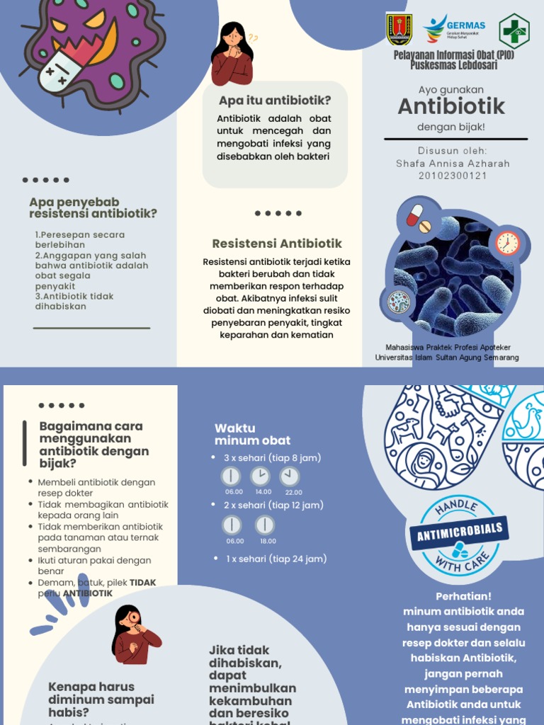 Shafa Annisa - Leaflet Antibiotik | PDF