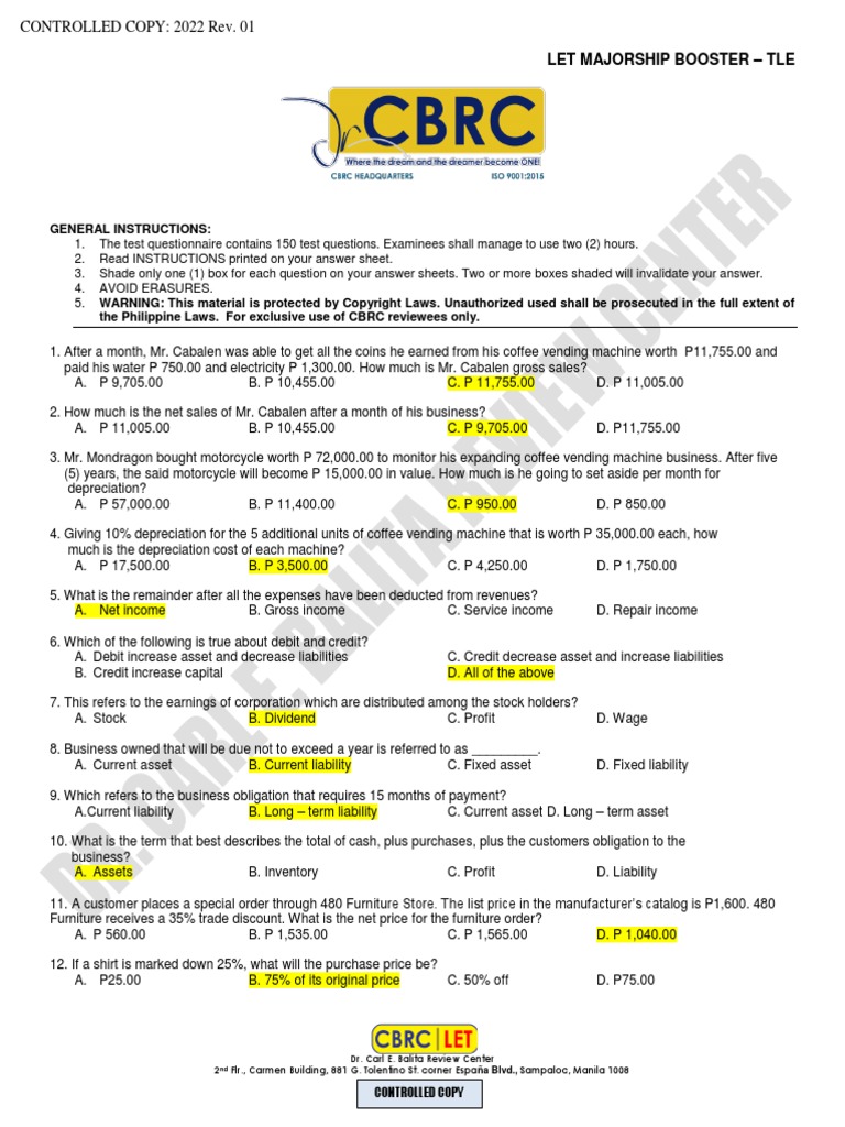 Anskey S2022 Booster Tle 1 2 | PDF | Finance & Money Management