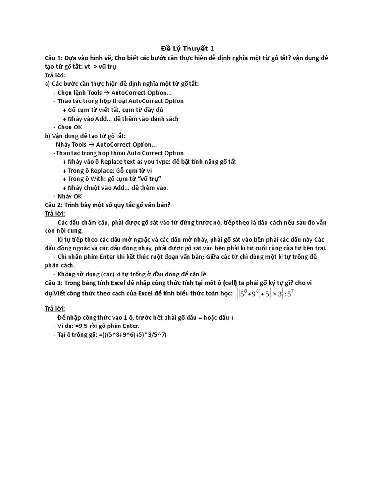 Lý-Thuyết-Nghề-THPT | PDF