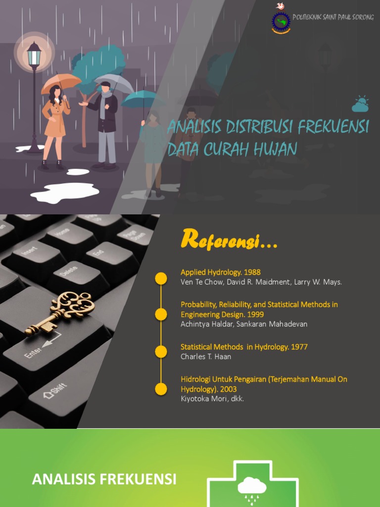 Analisa Distribusi Curah Hujan | PDF