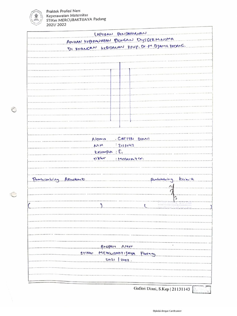 Gafitri Diani - 21131143 - LP Dan MAPPING - ZGL | PDF