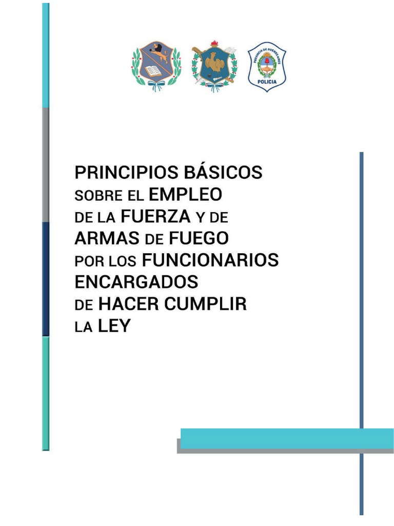 PRINCIPIOS_BASICOS_USO_DE_LA_FUERZA_Y_ARMA_DE_FUEGO | PDF | Naciones Unidas | Relaciones ...