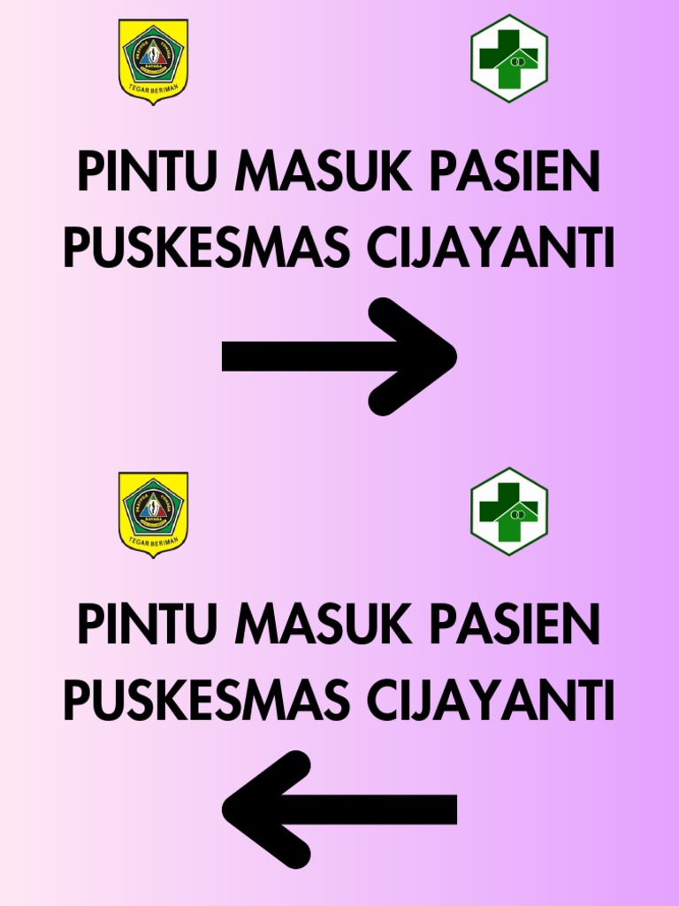 Banner Panah 60 X 40 CM | PDF