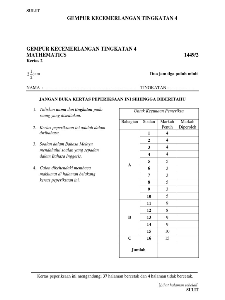 T4 Matematik K2 | PDF