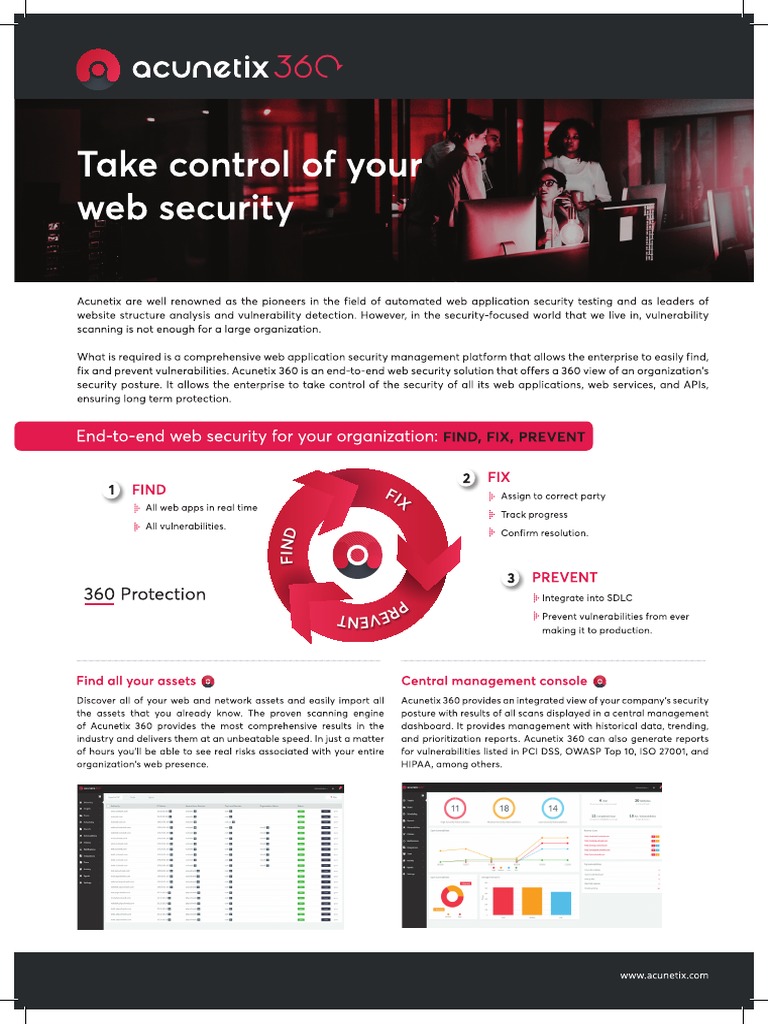 Acunetix Data Sheet | PDF