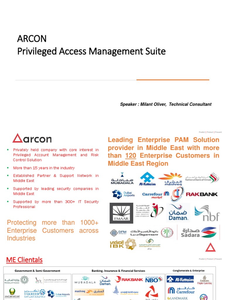 ARCON - PAM - Deck - Latest - 2021 | PDF