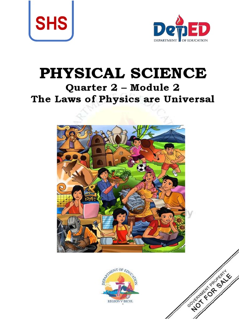 PS Q4 SLM2 The Laws of Physics Are Universal | PDF | Young Adult